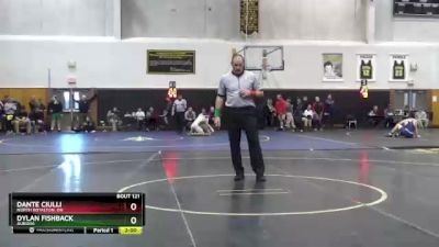 190 lbs Round 2 - DYLAN FISHBACK, Aurora vs Dante Ciulli, North ...