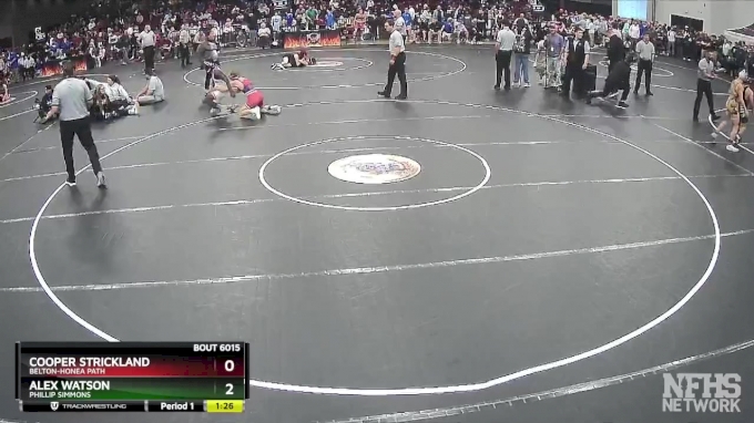 3A 113 lbs Semifinal - Cooper Strickland, Belton-Honea Path vs Alex ...