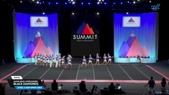 Aussie Gems Cheerleading - Black Diamonds [2025 L4 IASF Open Coed Semis ...
