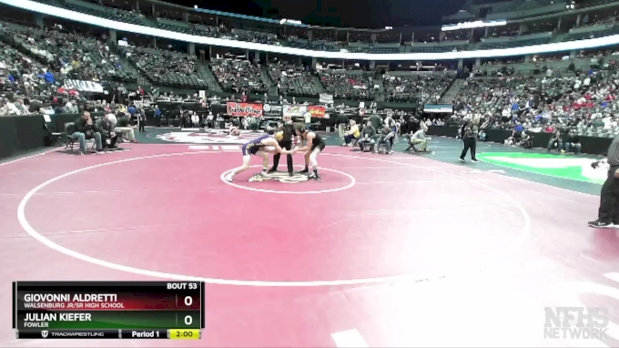 144-2A Champ. Round 1 - Giovonni Aldretti, Walsenburg Jr/Sr High School ...