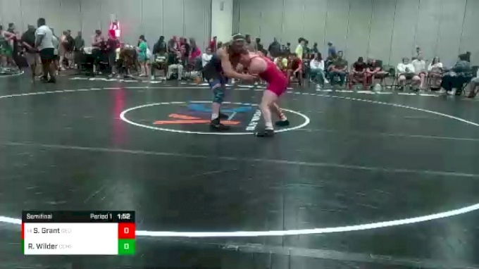 182 lbs Semifinal - Skylar Grant, Georgia vs Ryder Wilder, Camden ...