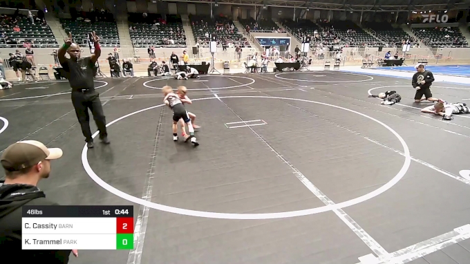 46 lbs Consolation - Caulyer Cassity, Barnsdall Youth Wrestling vs ...