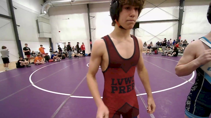 54 kg Rr Rnd 1 - Carson Wagner, Northampton Area WC vs Jason Lamb, A.T ...