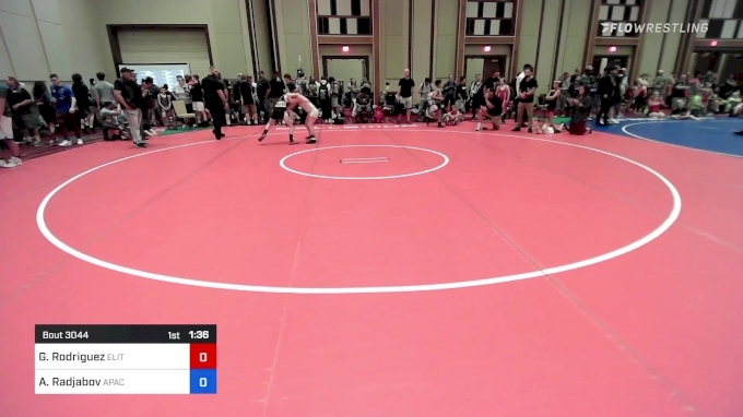 93 lbs Rr Rnd 2 - Gavin Rodriguez, Elite Wrestling NJ vs Alan Radjabov ...