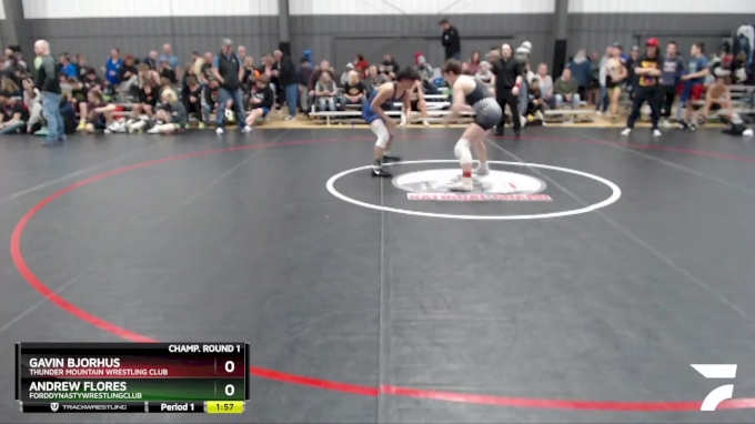 138 lbs Champ. Round 1 - Andrew Flores, FordDynastyWrestlingClub vs ...