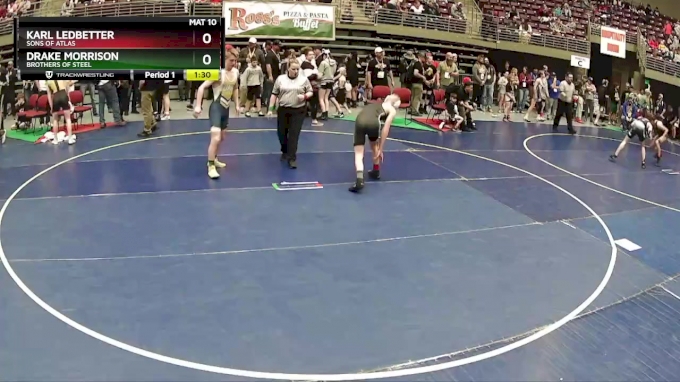 132 lbs Semifinal - Karl Ledbetter, SONS OF ATLAS vs Drake Morrison ...