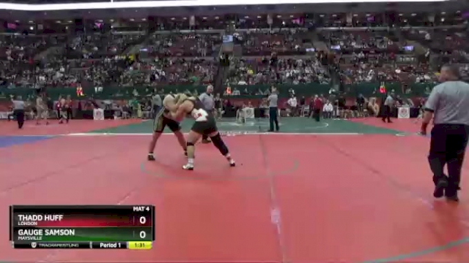 D2-285 lbs Semifinal - Thadd Huff, London vs Gauge Samson, Maysville