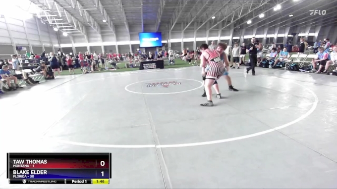 285 lbs 2nd Wrestleback (16 Team) - Taw Thomas, Montana vs Blake Elder ...