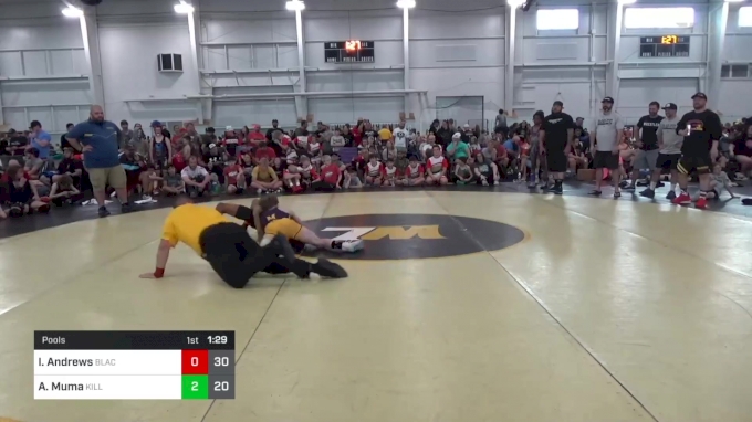 125 lbs Pools - Isaiah Andrews, Black Iron Society vs Asher Muma ...