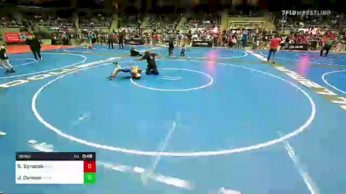 85 lbs Consi Of 8 #1 - Samuel Synacek, Sherman Challengers vs Jayden ...