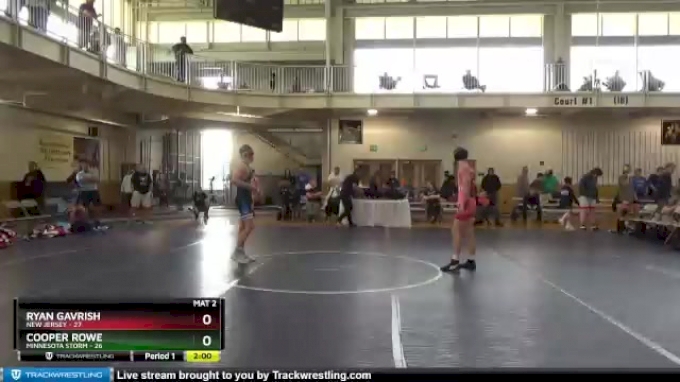 136 lbs Round 1 (8 Team) - Ryan Gavrish, New Jersey vs Cooper Rowe ...