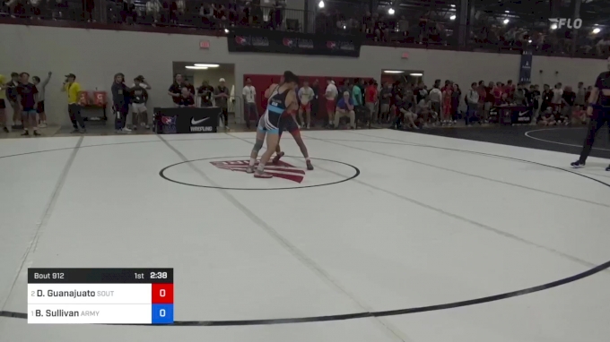 55 kg Rr Rnd 2 - Davian Guanajuato, Southern Illinois RTC vs Billy ...