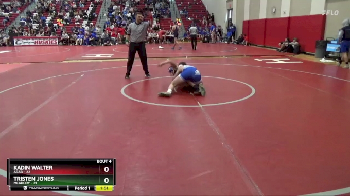 157 lbs Champ Round 1 (16 Team) - Kadin Walter, Arab vs Tristen Jones ...