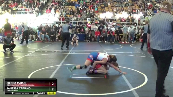 58 lbs Champ. Round 1 - Jeremy Nichols Jr (c3), West Jefferson vs Abel ...