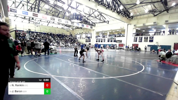 114 lbs Consi Of 16 #2 - Noah Rankin, St. Christopher's School vs Jack ...