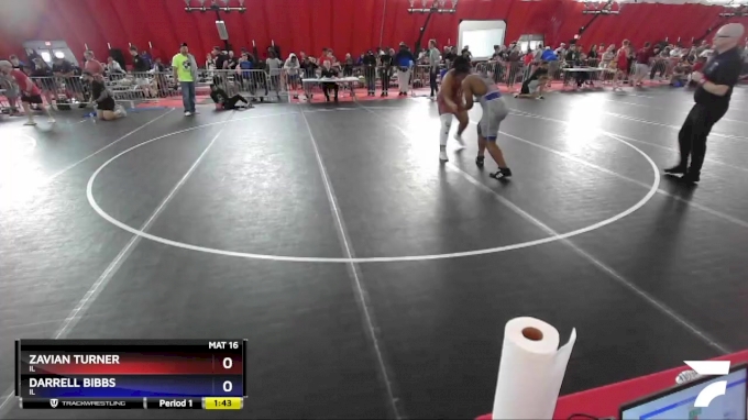 250 lbs Round 3 - Zavian Turner, IL vs Darrell Bibbs, IL