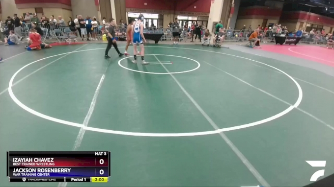 114 lbs Round 2 - Izayiah Chavez, Best Trained Wrestling vs Jackson ...