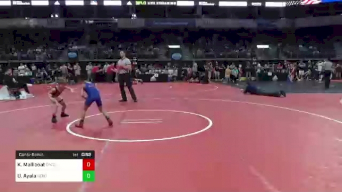57 lbs Consolation - Kellen Mallicoat, CIWC-Team Intensity vs Urijah ...