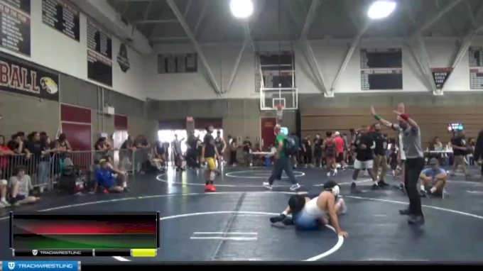 128 lbs Champ. Round 1 - Simon Cervantes, Clovis High vs Robbie Lopez ...