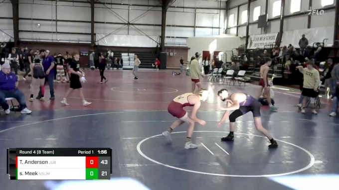 132 lbs Round 4 (8 Team) - Stephen Meek, North Summit vs Teegan ...