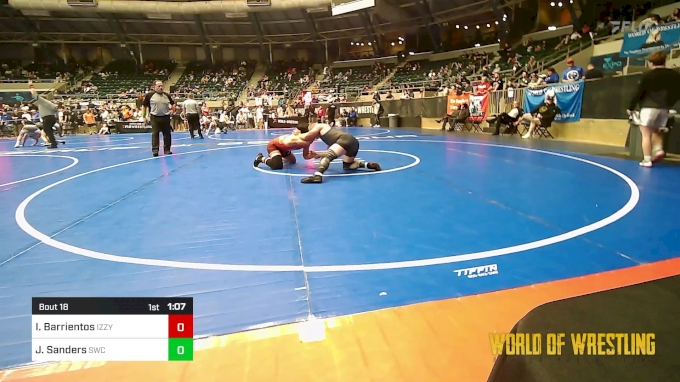 175 lbs Quarterfinal - Isaac Barrientos, Izzy Style vs Jescee Sanders ...