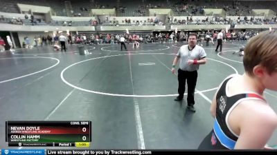 120 lbs Cons. Semi - Collin Hamm, Wrestling Factory vs Nevan Doyle ...