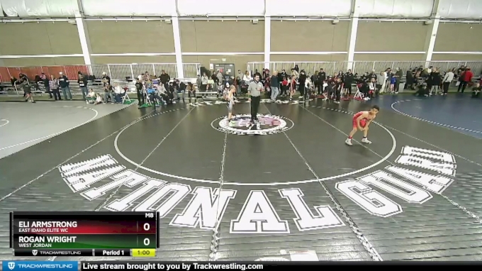 82 lbs Quarterfinal - Eli Armstrong, East Idaho Elite WC vs Rogan ...