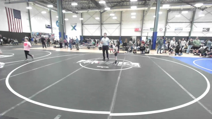 43 lbs Quarterfinal - Abigail Imhausen, Legacy Elite vs Cooper Bradford ...