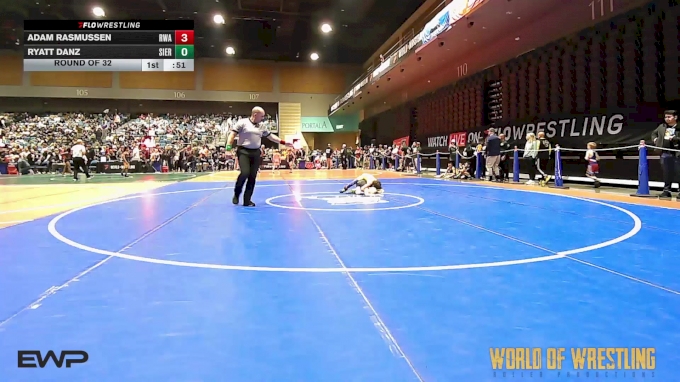 61 lbs Round Of 32 - Adam Rasmussen, Roundtree Wrestling Academy vs ...