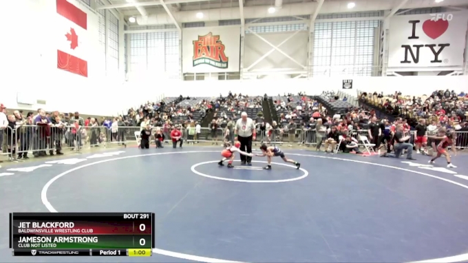 61 lbs Cons. Round 3 - Jet Blackford, Baldwinsville Wrestling Club vs ...