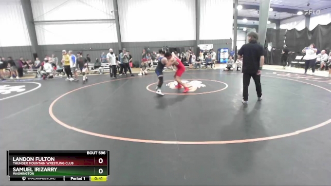 144 lbs 3rd Place Match - Landon Fulton, Thunder Mountain Wrestling ...