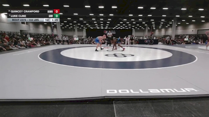 144 lbs 1st Place Match - Quincey Crawford, BullTrained Wrestling vs ...