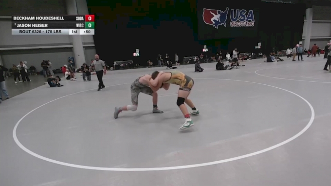 175 lbs Champ. Rd Of 32 - Beckham Houdeshell, South Dakota vs Jason ...
