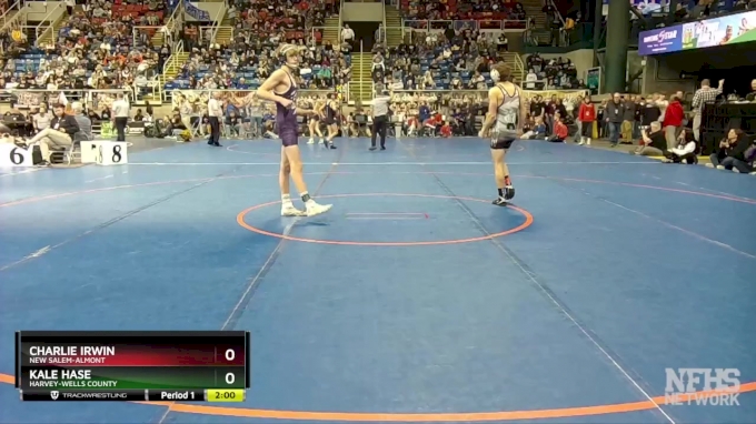 127 lbs Quarterfinal - Charlie Irwin, New Salem-Almont vs Kale Hase ...
