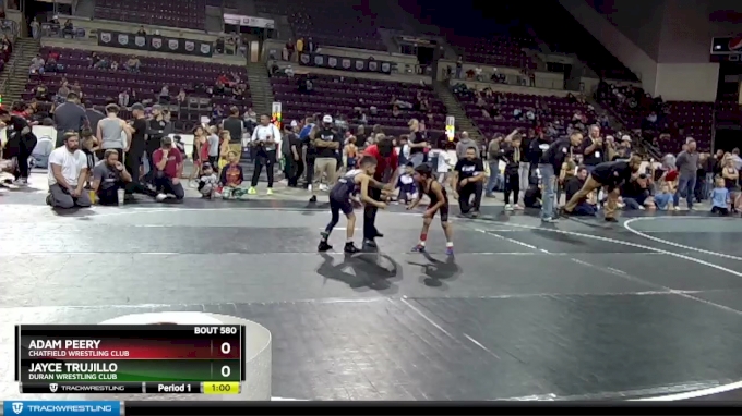53 lbs 5th Place Match - Jayce Trujillo, Duran Wrestling Club vs Adam ...