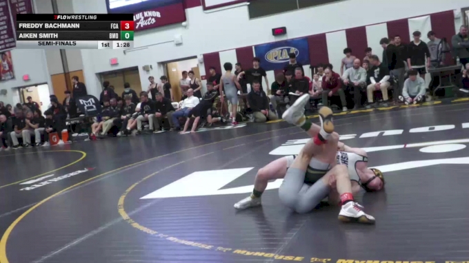114 lbs Semifinal - Freddy Bachmann, Faith Christian Acad vs Aiken ...