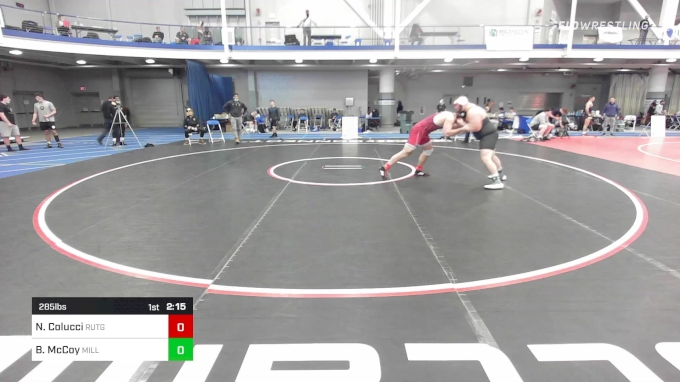 285 lbs Consi Of 16 #2 - Nico Colucci, Rutgers University-Unattached vs ...
