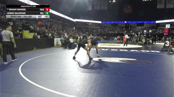 165 lbs Consi Of 16 #2 - Isaiah Rangel, Palma (CC) vs Lewis Saldivar ...