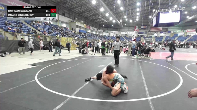 109 lbs Quarterfinal - Jorrdan Salazar, Steel City Reloaded WC vs ...
