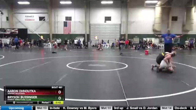 126 lbs 3rd Place Match - Bryson Bussinger, Hawks Wrestling Club vs ...