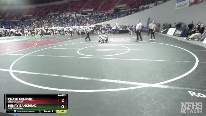 4a-113 Chase Hemphill (Crook County) vs Henry Bankhead (North Marion)