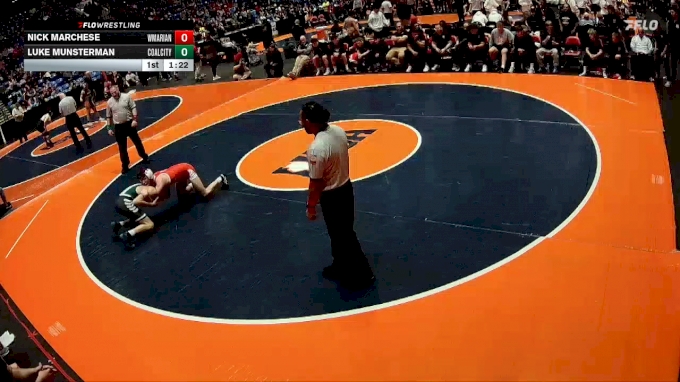132 lbs Semis & 1st Wrestleback (8 Team) - Nick Marchese, Woodstock ...