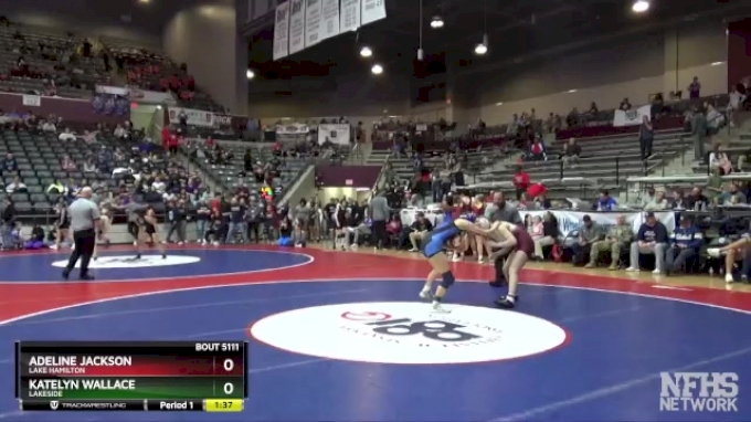 5A 115 lbs Cons. Semi - Katelyn Wallace, Lakeside vs Adeline Jackson ...