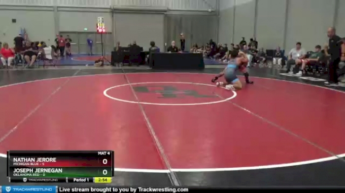 138 lbs Round 3 (8 Team) - Nathan Jerore, Michigan Blue vs Joseph ...