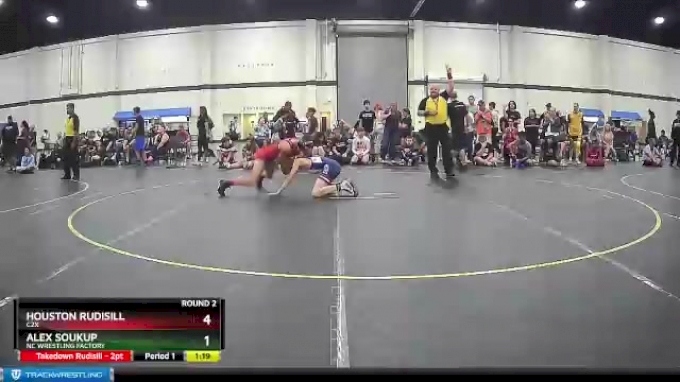 107 lbs Round 2 - Alex Soukup, NC Wrestling Factory vs Houston Rudisill ...