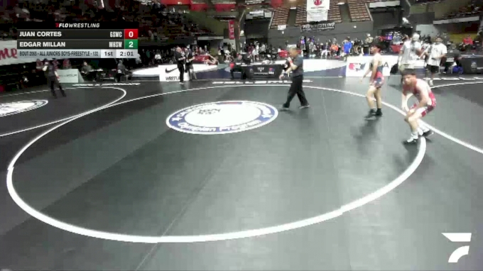 Champ. Round 2 - Juan Cortes, Golden State Wrestling Club vs Edgar ...