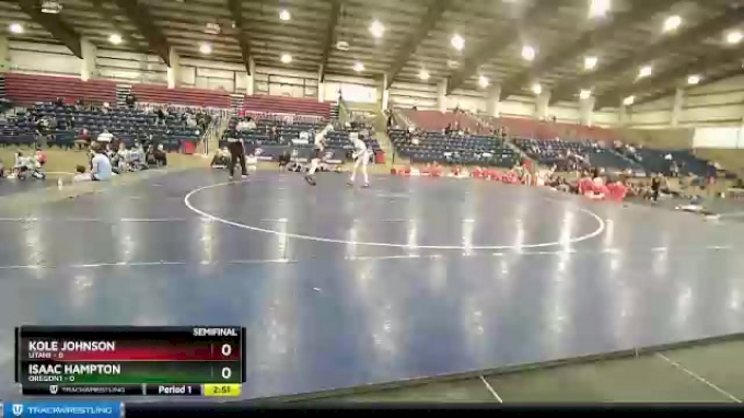 120 lbs Semis & 1st Wrestleback (8 Team) - Kole Johnson, UTAH1 vs Isaac ...