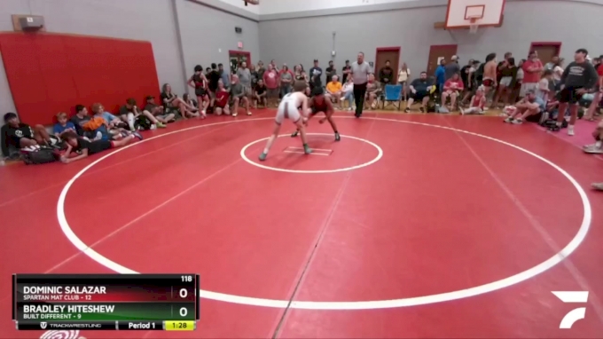 118 lbs Round 4 (6 Team) - Bradley Hiteshew, Built Different vs Dominic ...