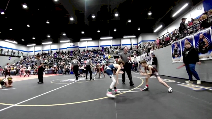 61 lbs Rr Rnd 3 - Gauge Absher, Comanche Takedown Club vs Kahler Gomez ...