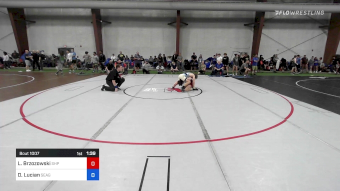 113 lbs Round Of 16 - Logan Brzozowski, Seton Hall Prep vs Dominic ...